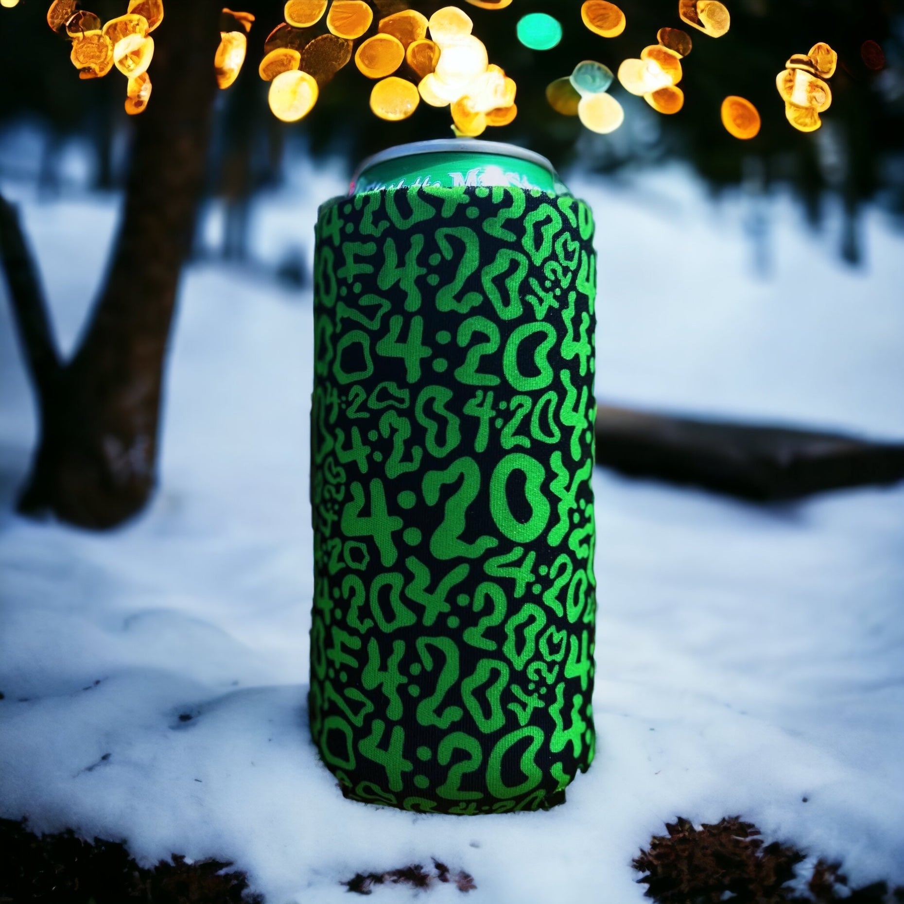 C-16 '4:20' Premium 16 oz can Insulator – Bomber